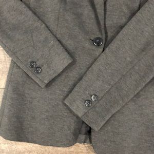 Lila Rose | Jackets & Coats | Lila Rose Stretch Ponte Blazer Charcoal ...